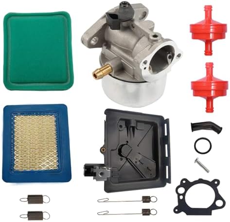 Quaprodur Carburetor Kit 799868 Replacement for Briggs 694202 693909 ...