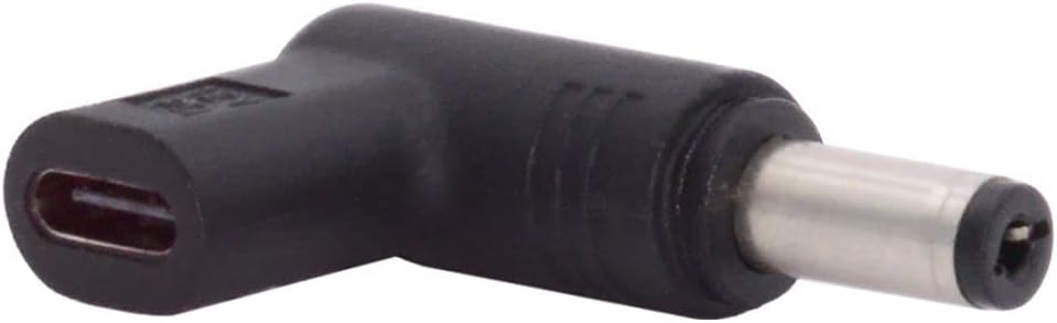 Amazon.com: Female USB C to Male DC 5.5mm x 2.1mm Converter, 12V 3A USB ...