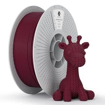 Amazon.com: kexcelled Matte PLA Filament 1.75mm，Matte Merlot Maroon PLA ...