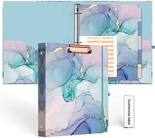 Amazon.com : Nelovi Cute Decorative 3 Ring Binder for Letter Size(11" x ...