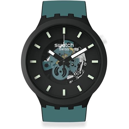 Buy Swatch Big Bold BIOCERAMIC Night Trip Quartz Watch at Amazon.in