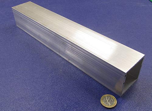 Raw Aluminum Tube 1x2 Inch Aluminum Rectangular Tube - 1/8 Wall 6061 T6 ...