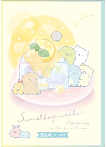 Amazon.co.jp: サンエックス すみっコぐらし 連絡帳(タテ) NY39503 サイズ:約H25.2×W17.9×D0.3cm ...