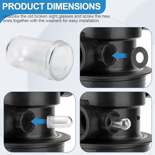 Snapklik.com : SPX0710MA Sight Glass For Hayward Pool Sand Filter