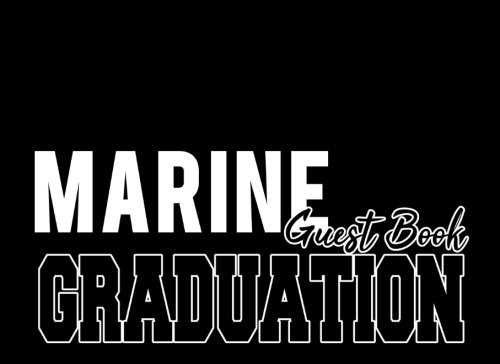 Amazon.com: Marine Graduation Guest Book: Marine Graduation ...