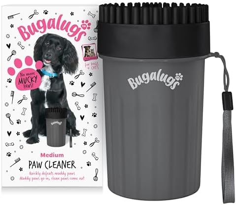 BUGALUGS Dog Paw Cleaner Paw Washers For Dogs. A Portable Dog Shower ...