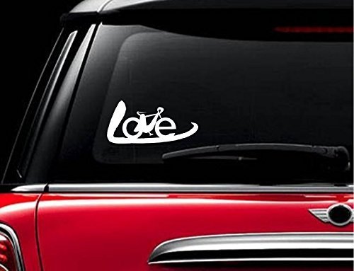 Amazon.com: StickerLoaf Brand Bike Love Cycling Decal Bicycle Cyclist ...