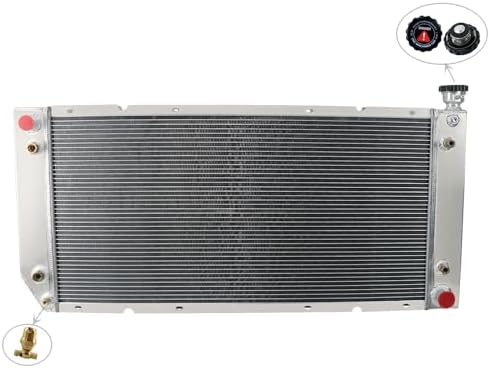 Amazon.com: Lizroodia 3 Row Aluminum Radiator Compatible with 1988-2000 ...