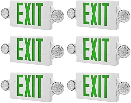 Amazon.com: Sunco Lighting 12 Pack LED Exit Signs with Emergency Lights ...