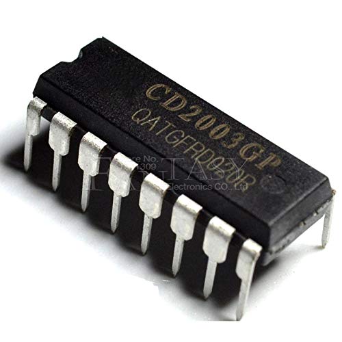 10PCS CD2003GP DIP16 CD2003 DIP New and Original IC: Amazon.com ...