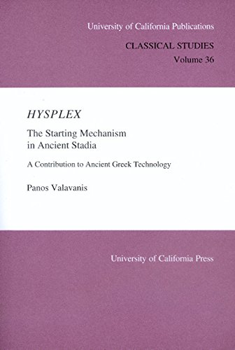 Amazon.com: Hysplex: The Starting Mechanism in Ancient Stadia: A ...