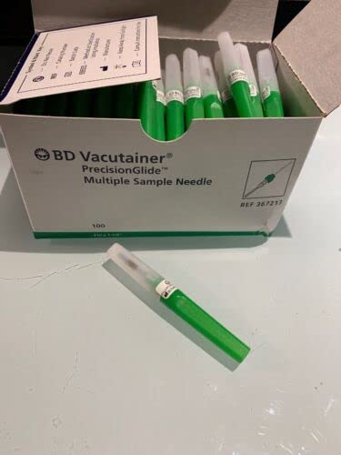 Vacutainer needle Flashback Blood Collection Needle | single-sample ...