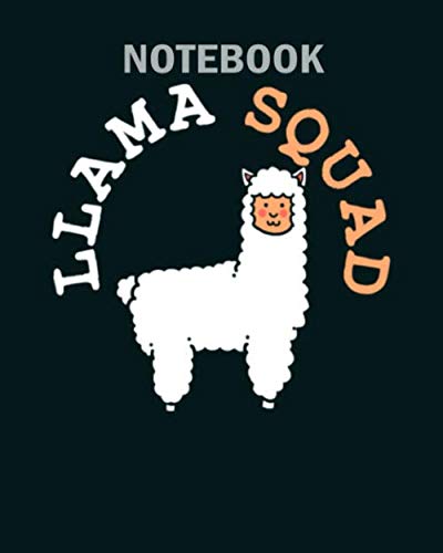 Notebook: llama alpaca - 50 sheets, 100 pages - 8 x 10 inches | Amazon ...
