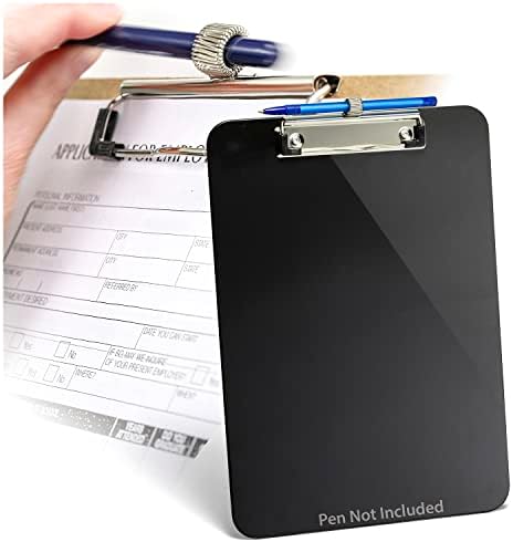 Amazon.com : Officemate Plastic Clipboard, Letter Size, Low Profile ...