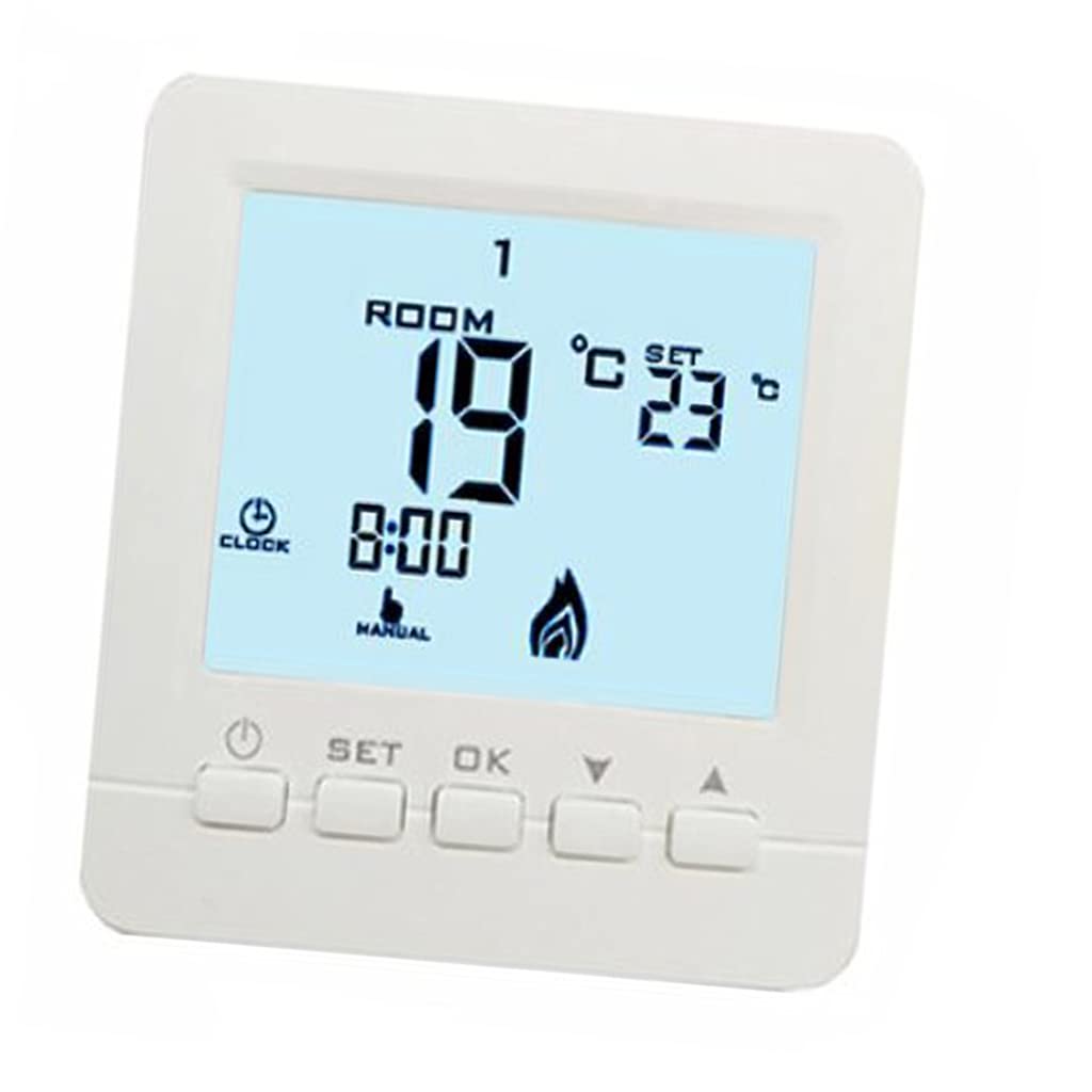 Losa HY02B05-2BW 7 Times Home Programmable Thermostat Indoor ...