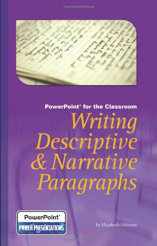 Amazon.com: Writing Descriptive and Narrative Paragraphs - PowerPoint ...