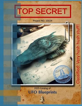 Top Secret: UFO Blueprints: Shumsky, Max U: 9798379101466: Amazon.com ...