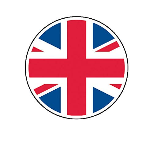 Amazon.com - Round Union Jack Sticker Decal Vinyl UK British United ...