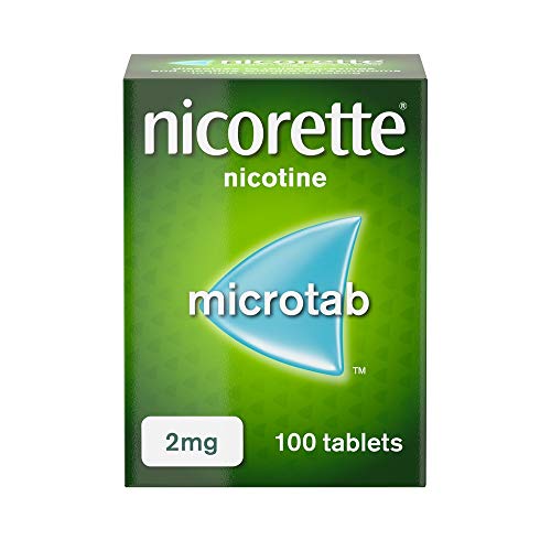 Nicorette Microtab Nicotine . Sublingual Tablets(2mg), Pack of 100 ...