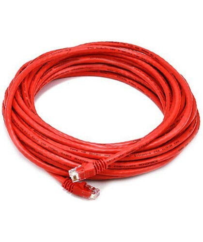 TUDIN 30ft Cat5E RJ45 UTP Stranded LAN Network Ethernet Router Patch ...