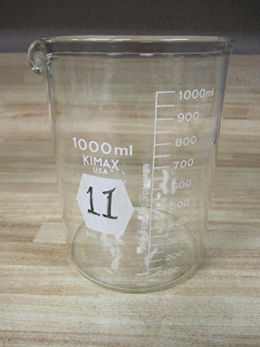KIMBLE 14005-1000 Heavy Duty Beaker 1000 ML: Amazon.com: Industrial ...