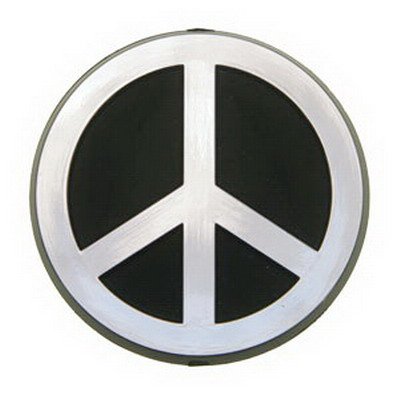 Amazon.com: 2.5" Peace Sign Car Emblem : Automotive