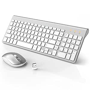 Amazon.in: Buy WisFox Wireless Keyboard and Mouse Combo, Ultra Slim ...