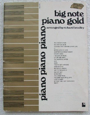 Big Note Piano Gold (Piano Piano Piano): arranger Richard Bradley ...