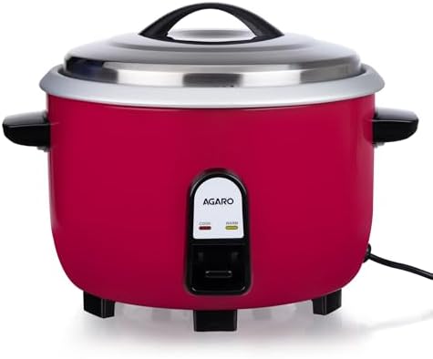Buy AGARO Elegant Electric Rice Cooker, 1L, 700 gms (approx. 5 cups ...