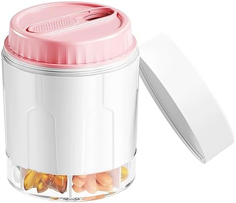 Amazon.com: Pill Bottle Organizer, Daviky Supplement Organizer with 7 ...