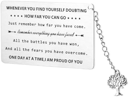 Amazon.com: Teniinet Sobriety Gifts for Women Men, Proud of You ...