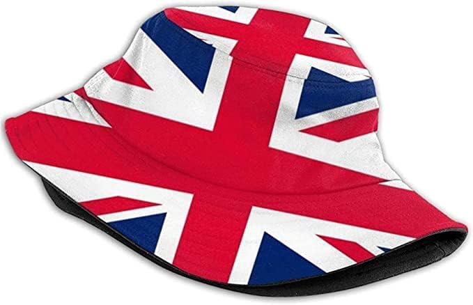 Union Jack Bucket Hat One Size Reversable Double Sided Bucket Hats for ...