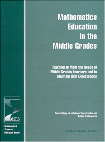 Amazon.com: Mathematics Education in the Middle Grades: Teaching to ...