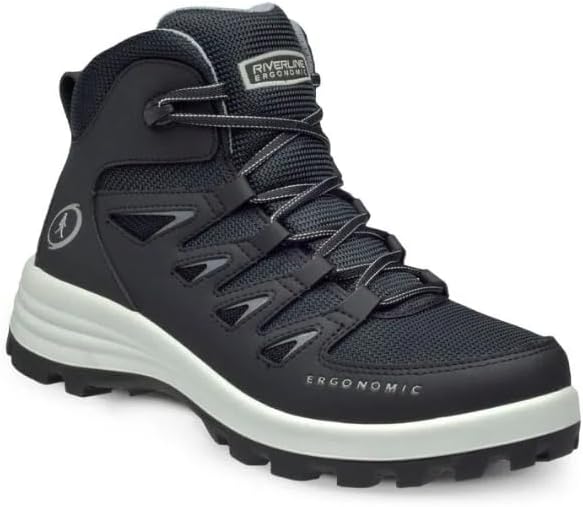 Botas de seguridad RIVERLINE QUANTUM NEGRO CON GRIS #27 : Amazon.com.mx ...