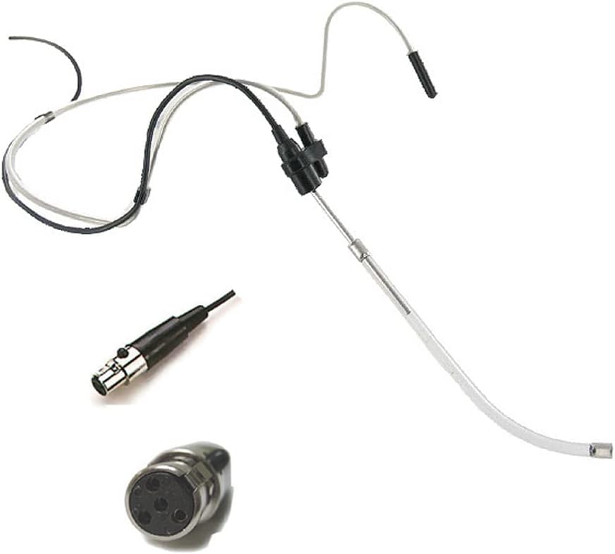 Amazon.com: Av-jefes Avl-630-sh4 Earhook Headset Mic for Shure Wireless ...