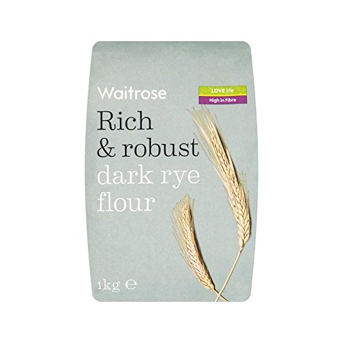 Amazon.com: Dark Rye Flour Waitrose 1kg - Pack of 4