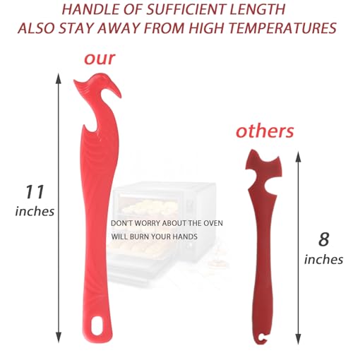 Snapklik.com : Oven Rack Push Pull Tool 2-Pack Oven Rack Puller Push ...