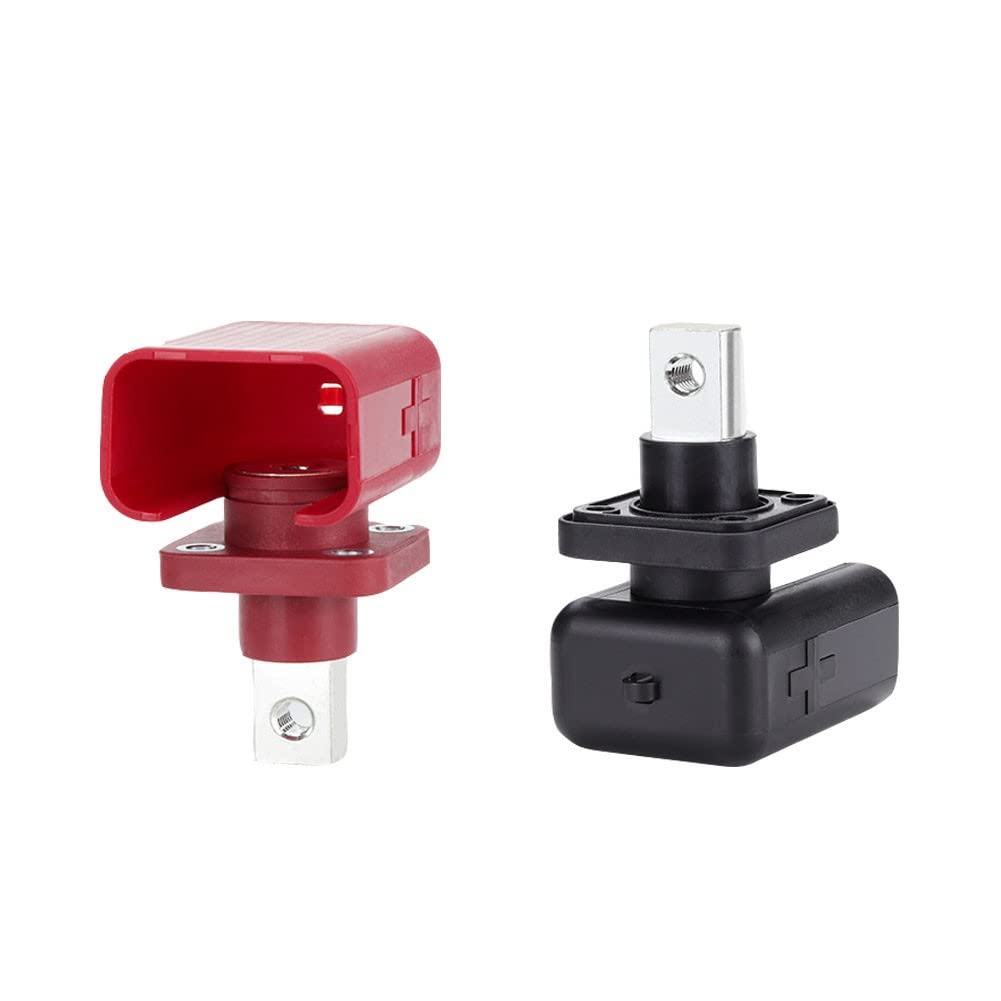 Amazon.com: 2PCS 200A Red and Black Through The Wall High-current ...