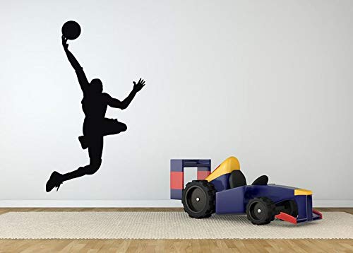 Amazon.com: Vinyl Sticker Basketball Players Ball Hoop Logo Sign ...