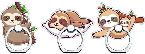 Amazon.com: Sloth is my spirit animal cell phone grip holder sloth ...