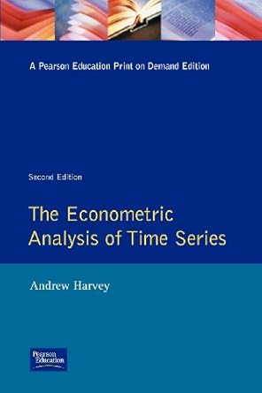 Econometric Analysis Time Series: Amazon.co.uk: Harvey: 9780860031925 ...