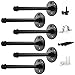Amazon.com: Pipe Bracket 8 inch (6 pcs Black Steel) - Industrial DIY ...