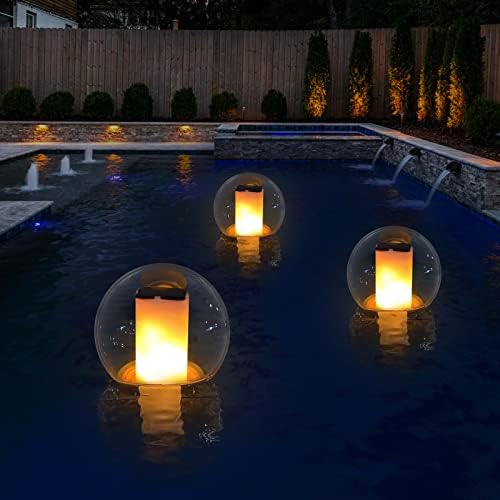 VISOFO Solar Floating Pool Lights for Swimming Pool | Outdoor ...