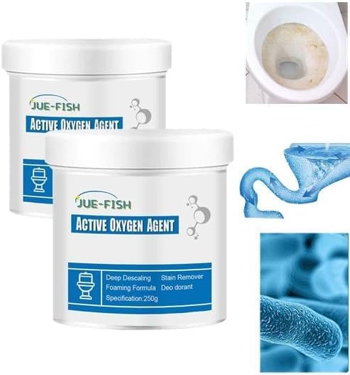 Toilet Active Oxygen Agent, Touch Free Fizzy Foam Toilet Cleaner ...