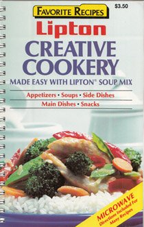 Lipton Creative Cookery: unknown author: 9780881767896: Amazon.com: Books