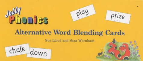 Jolly Phonics - Alternative Word Blending Cards: 9781903619025: Amazon ...