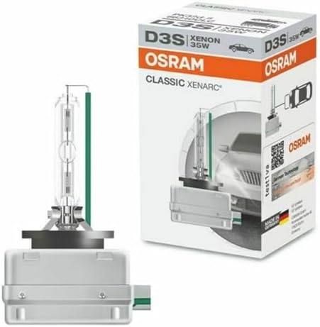 OSRAM 66340CLC Xenarc D3S Single Folding Box, Headlight Bulbs - Amazon ...