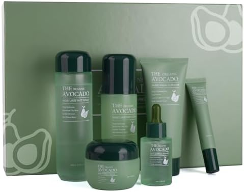 Amazon.com: Avocado Skin Care Set, Skincare Gifts Kits For Hydrating ...