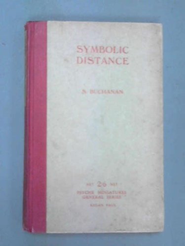 Symbolic Distance in Relation to Analogy and Fiction: S Buchanan ...