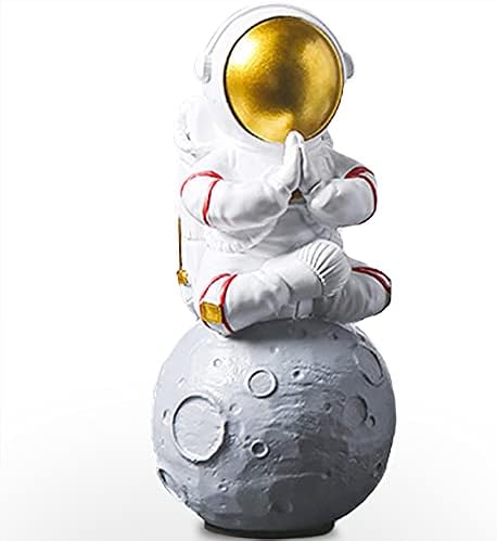 Amazon.com: Spaceman Statue Astronaut Figurine Resin Spaceman Model ...